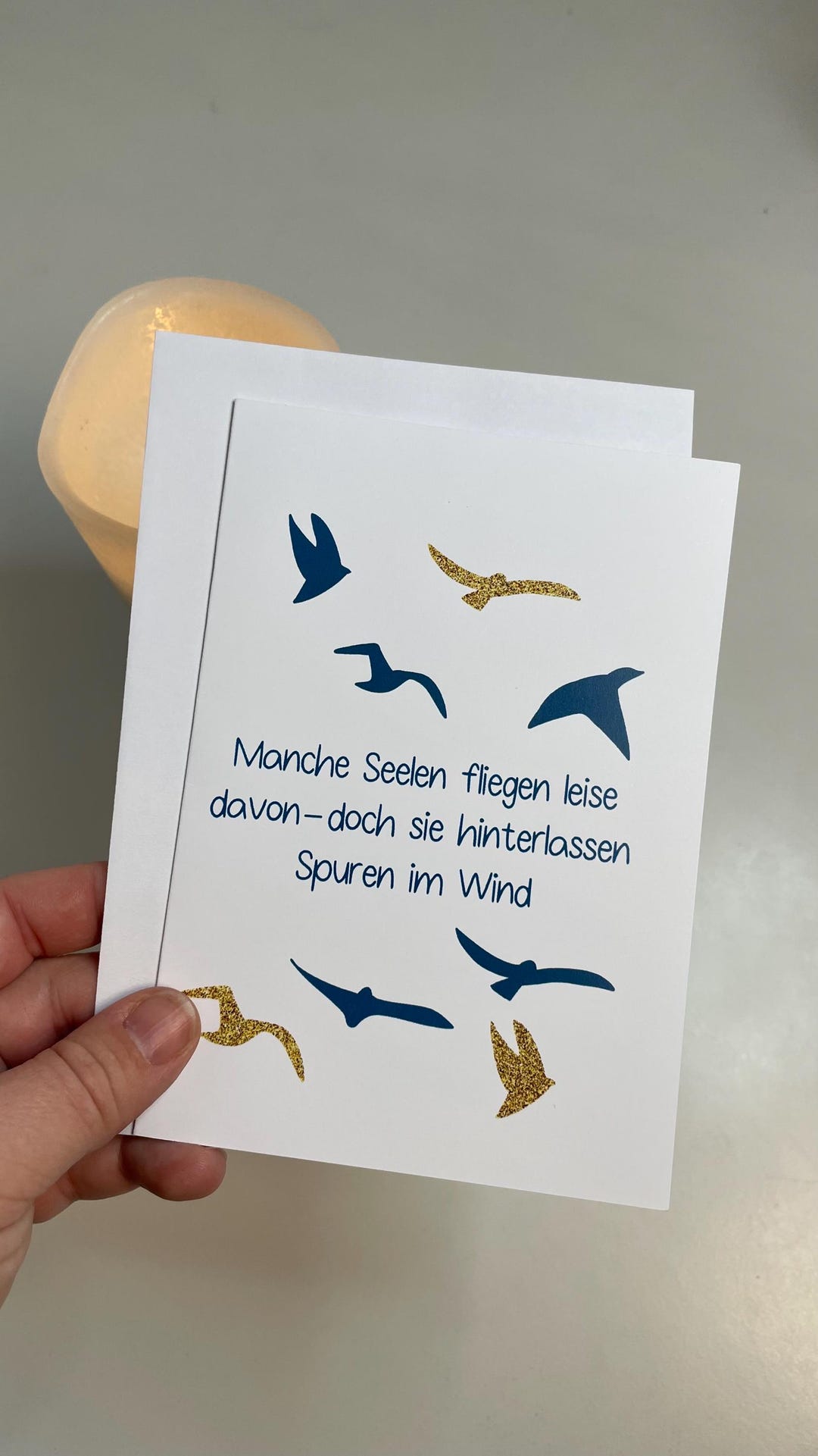 Printable Sympathy Card – Digital A5 Folding Sympathy Card | Farewell ...