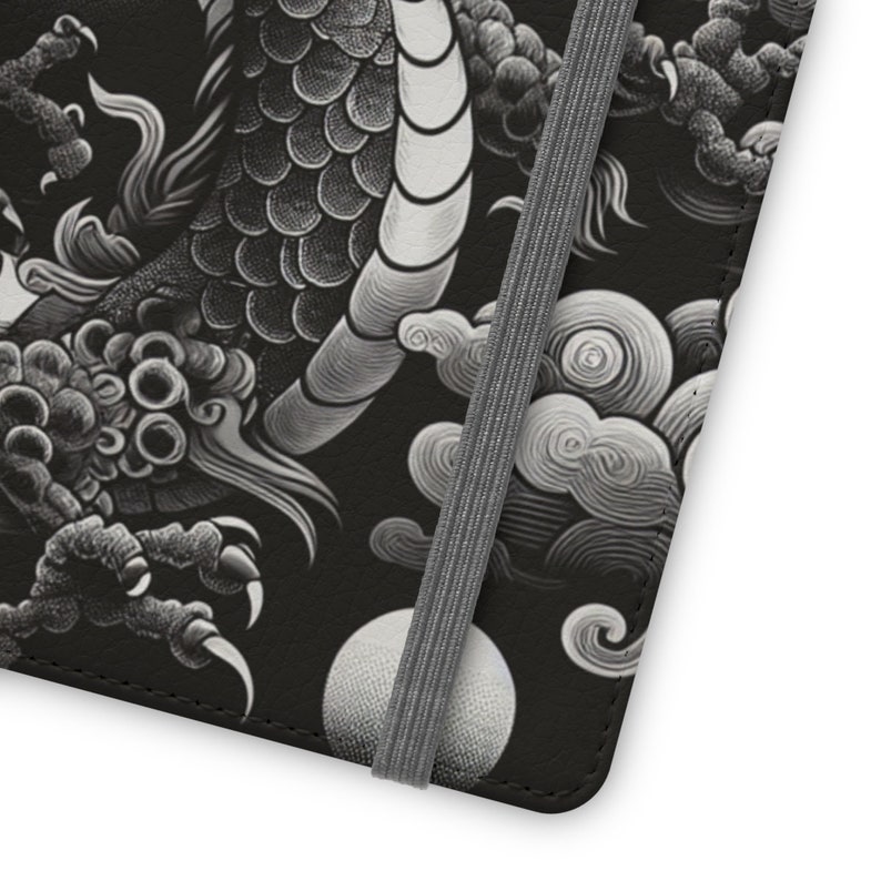 Dragon Design Flip Cases - Etsy
