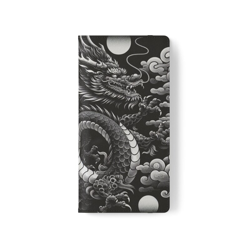Dragon Design Flip Cases - Etsy