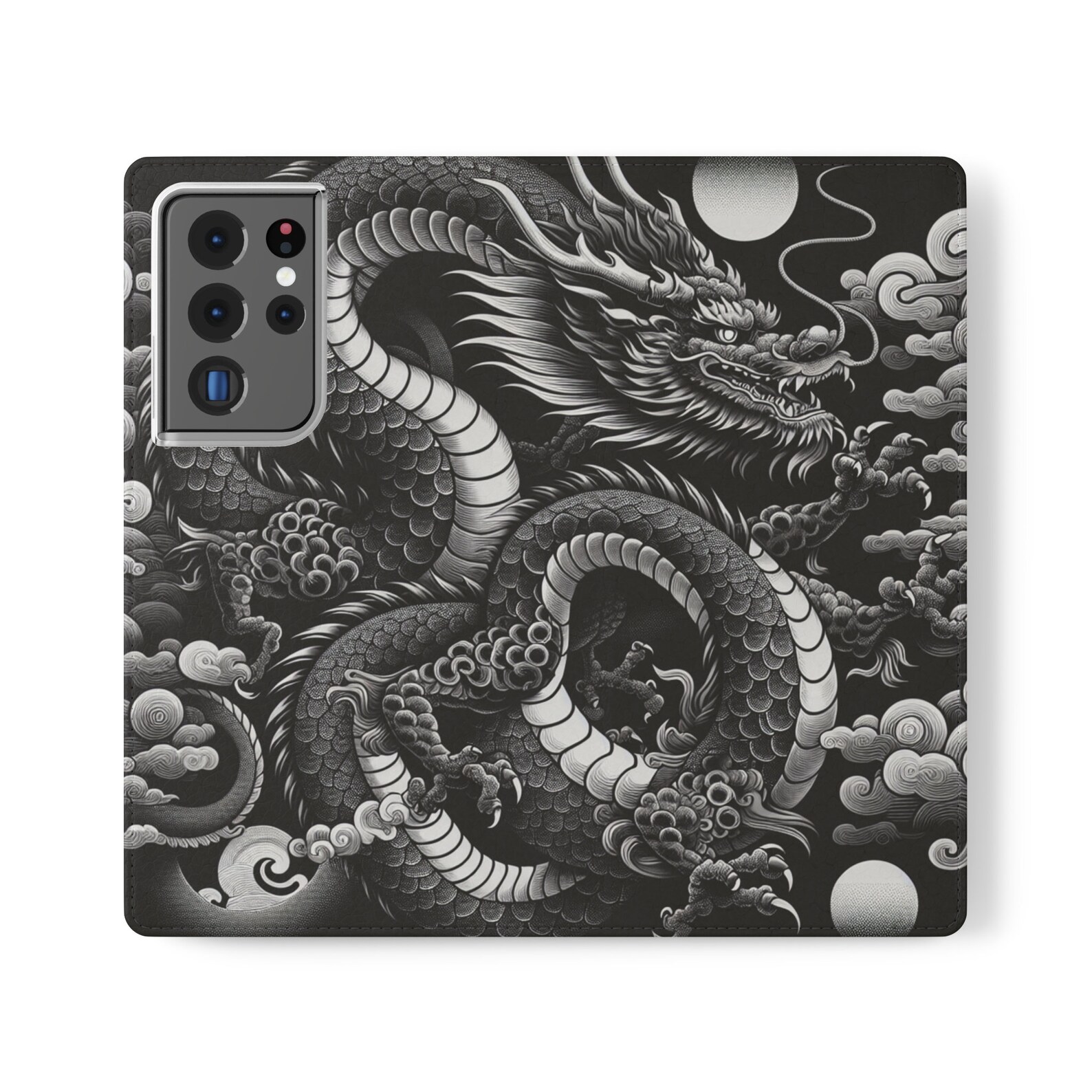 Dragon Design Flip Cases - Etsy