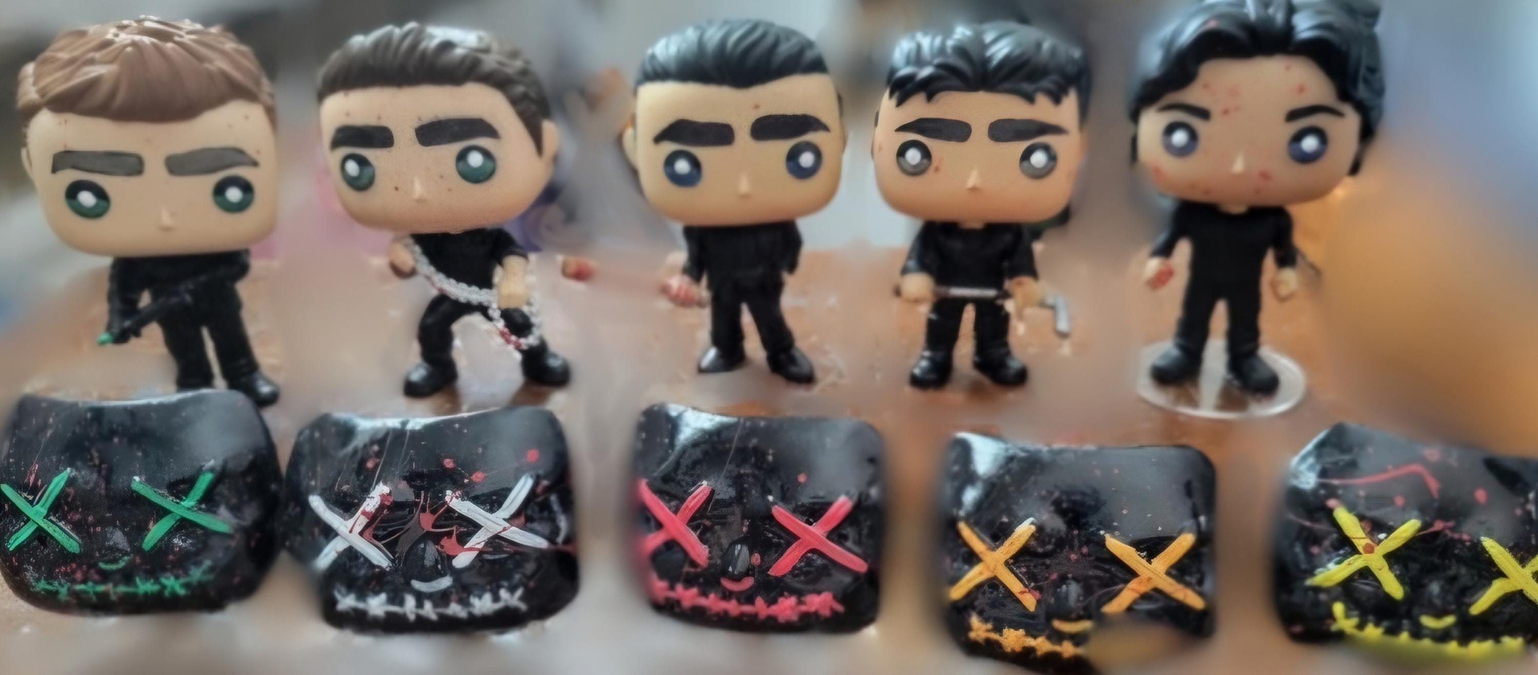 Officially Licensed Rina Kent Masked Heathen Bookish Dolls - Etsy