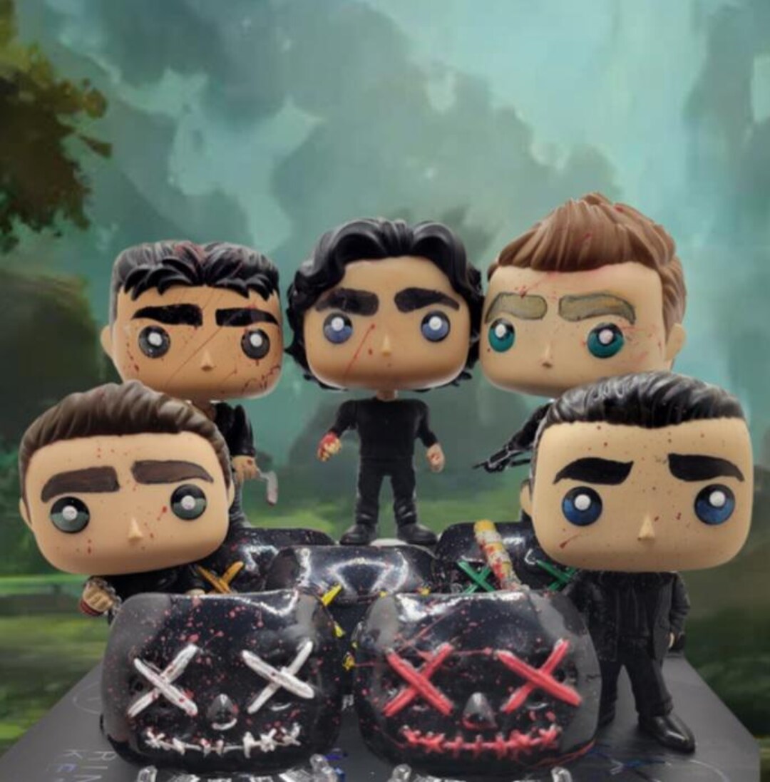 Officially Licensed Rina Kent Masked Heathen Bookish Dolls - Etsy