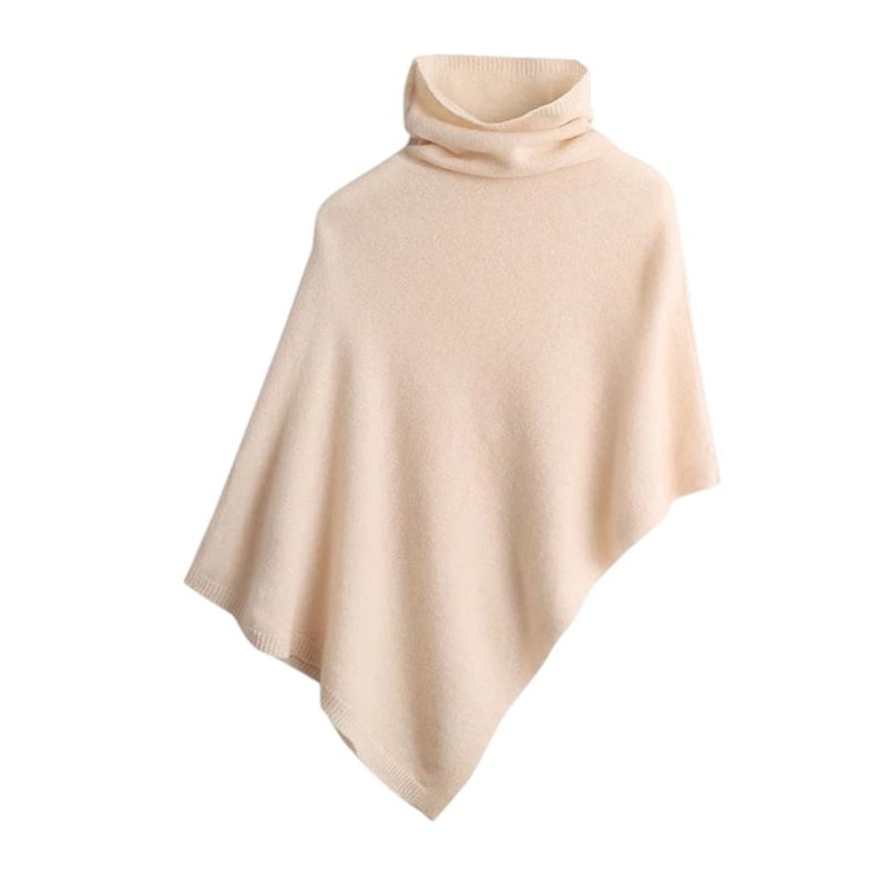 Women's Pullover, Turtleneck Poncho, Women's Pullover, Woollen Bat ...