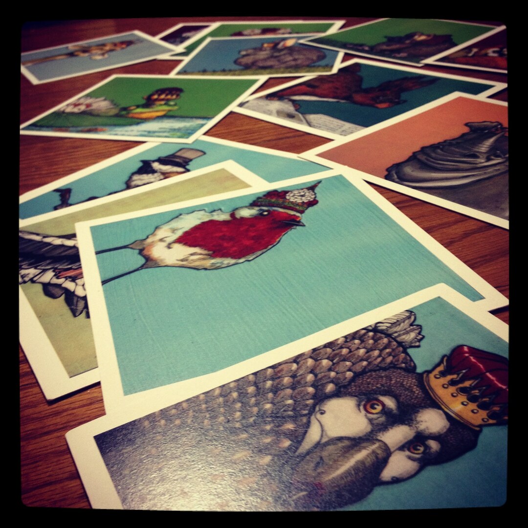 Set of 5 Small Animal Prints 4.5x4.5- Buy 4 Get 1 Free - Etsy