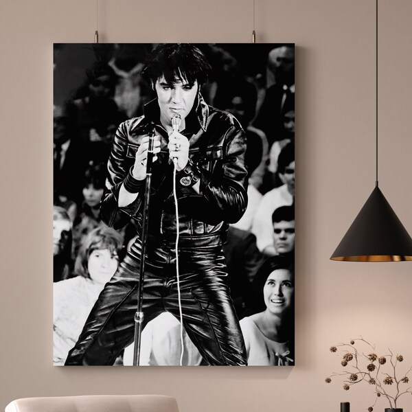 Elvis Presley Poster - Etsy
