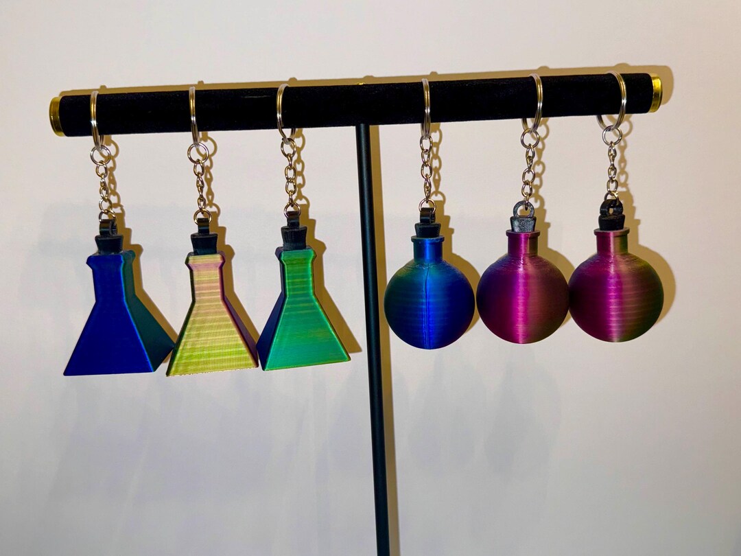 Holographic Potion Keychain Set - Wizard101 - Etsy