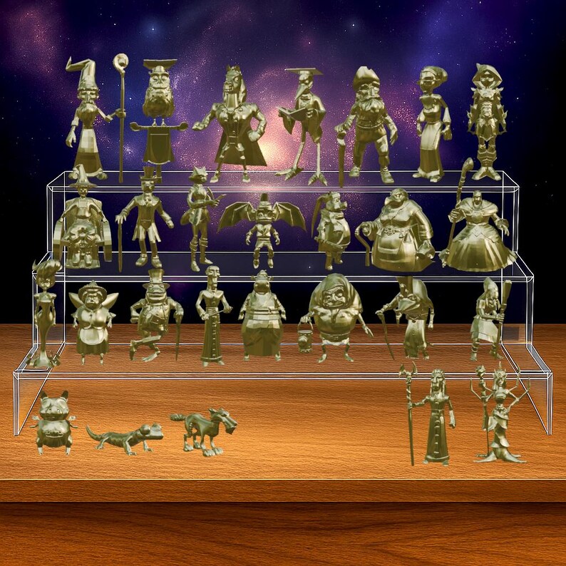 Wizard101 Collectible Figurine Sets! - Etsy