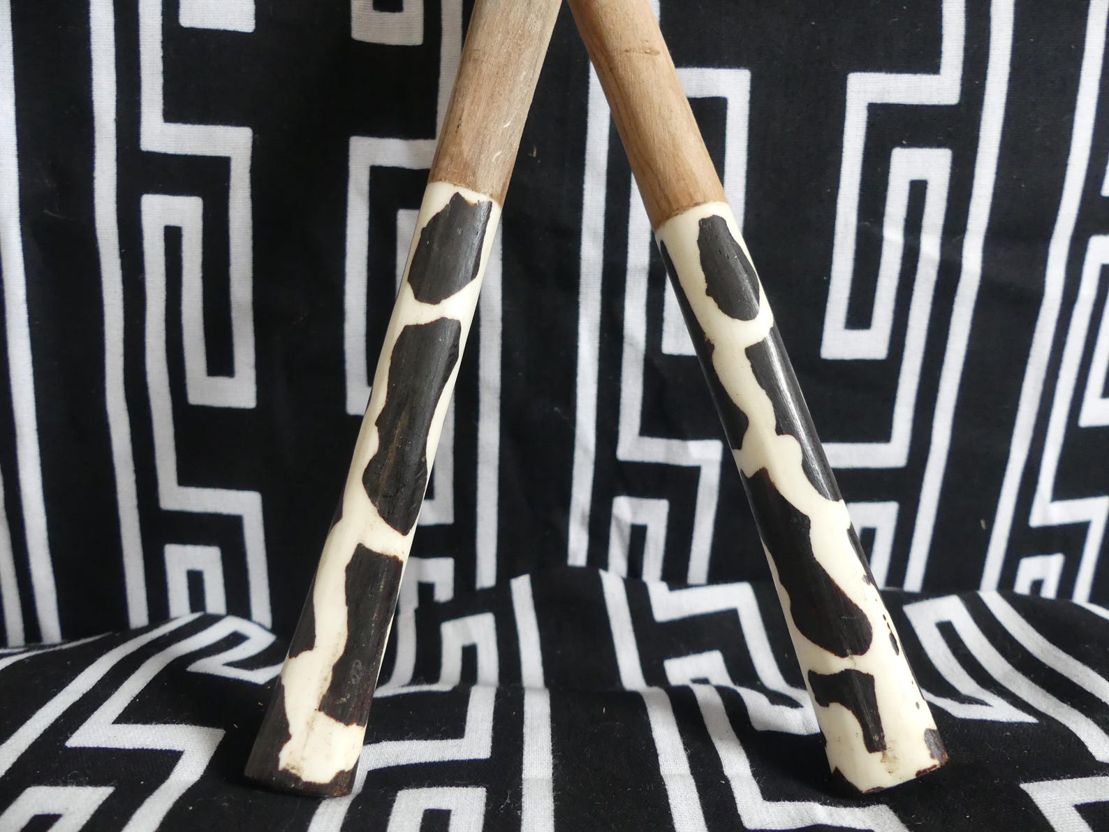 African Handmade Wooden Salad Spoons/servers/salad Servers/serving ...