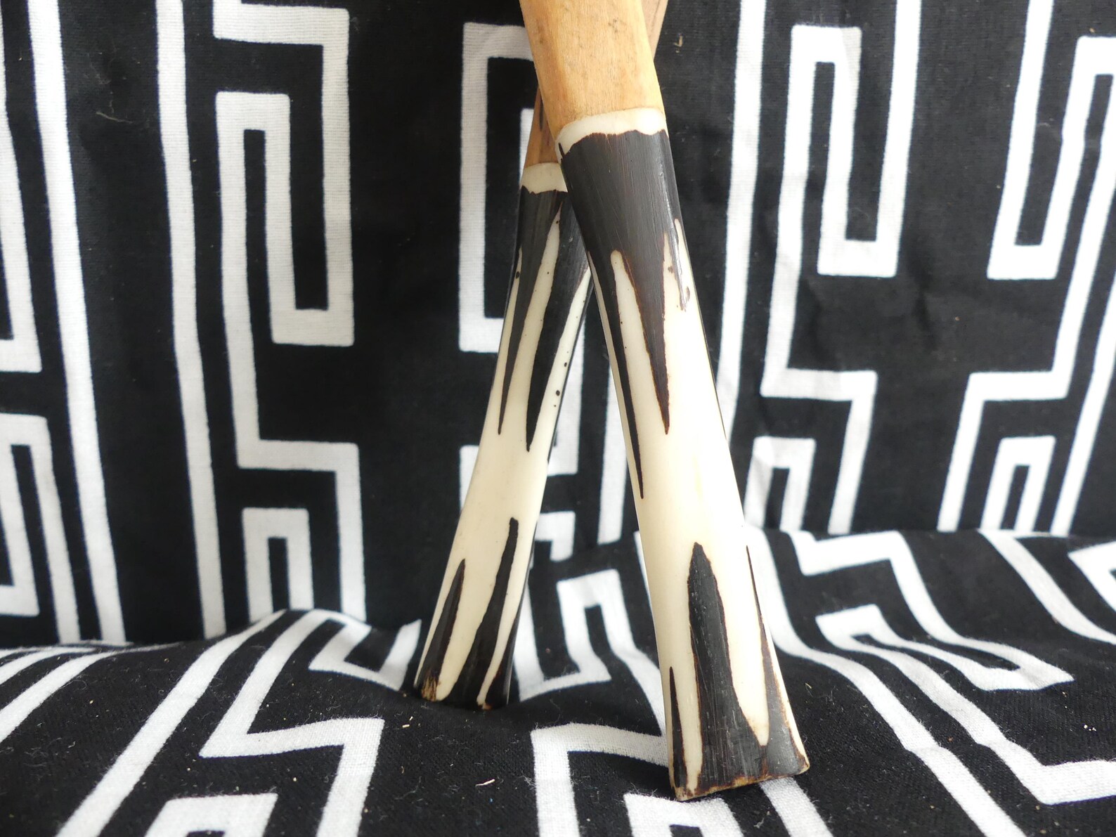 African Handmade Wooden Salad Spoons/servers/salad Servers/serving ...