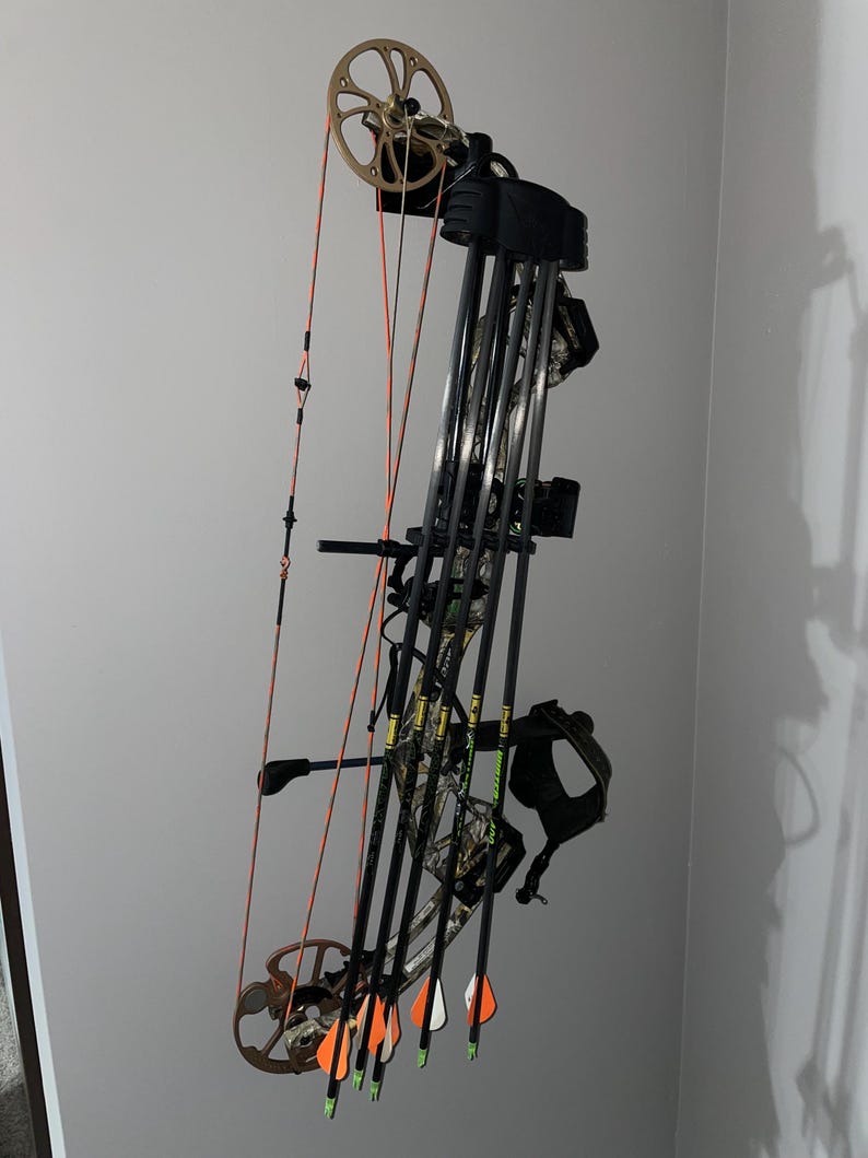 Simple Modern Compound Bow Hanger (wall Mount) - Etsy