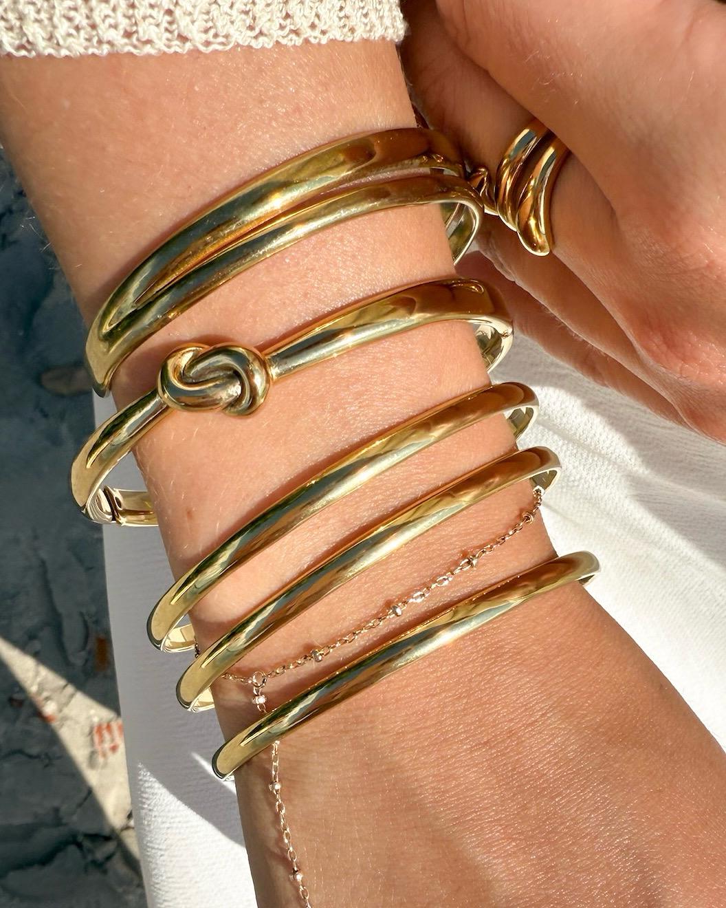 Waterproof Everyday Stackable Bangle Bracelet - Etsy