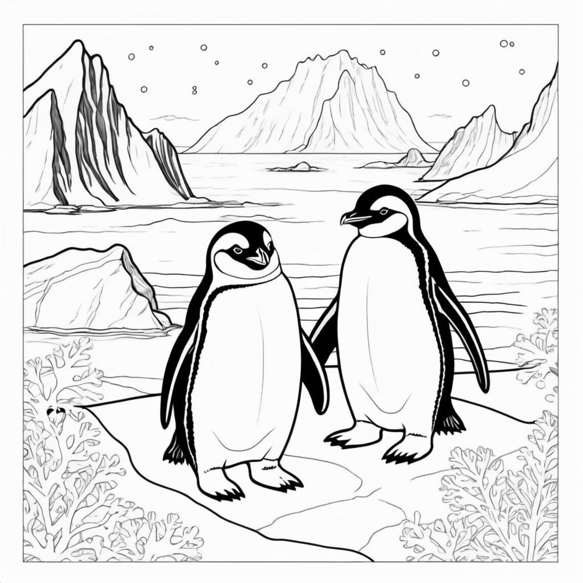 Animal Coloring Pages - Etsy