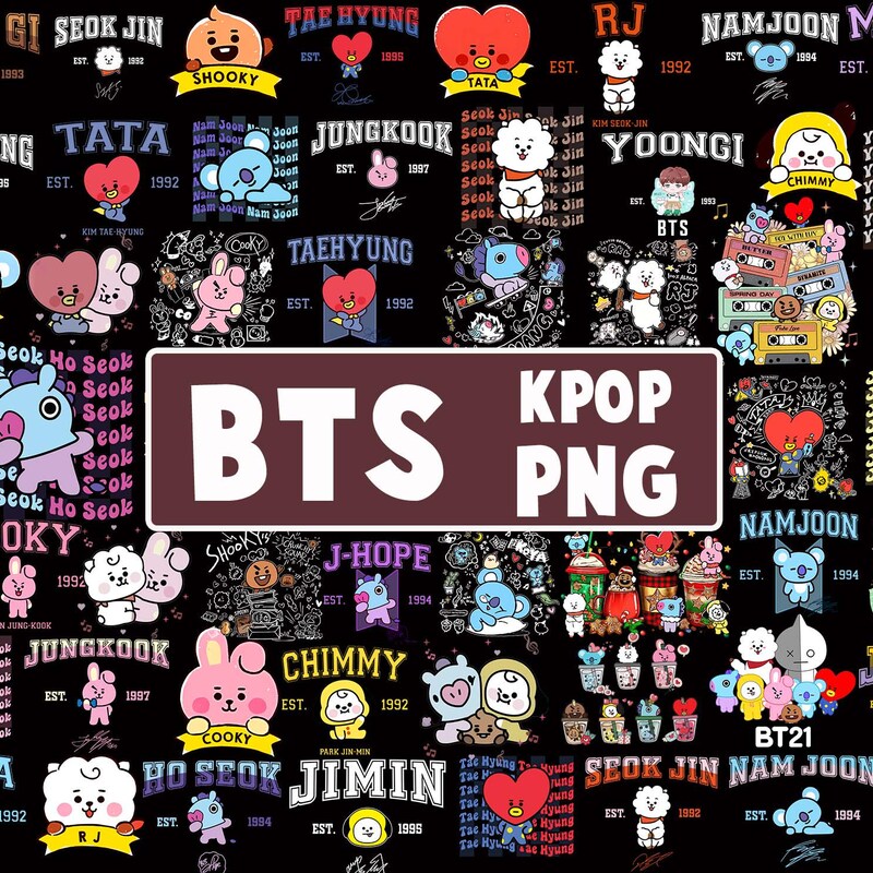 Bts Album Stickers - Etsy