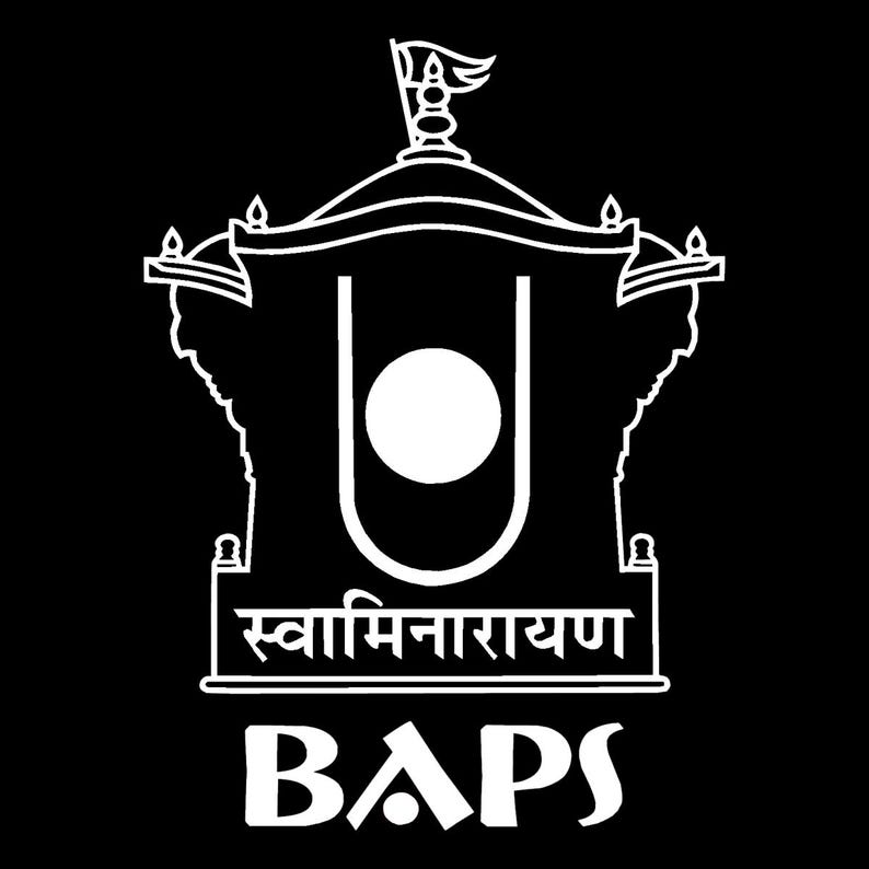 Swaminarayan BAPS Logo Sticker, BAPS Temple Logo - Etsy