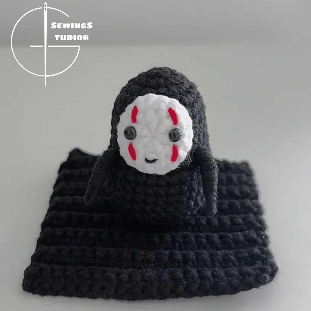 No-face Man Crochet, No Face Amigurumi Crochet Stuffed, Halloween ...