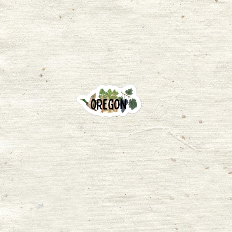 Oregon Sticker - Etsy