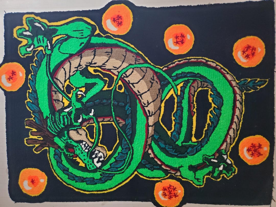 Dragonball Z Rug Shenron 4'x5' - Etsy