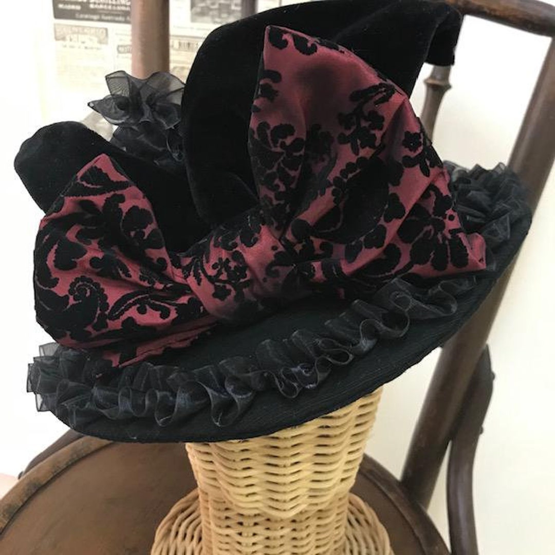 Edwardian Hat for Historical Reenactment. - Etsy