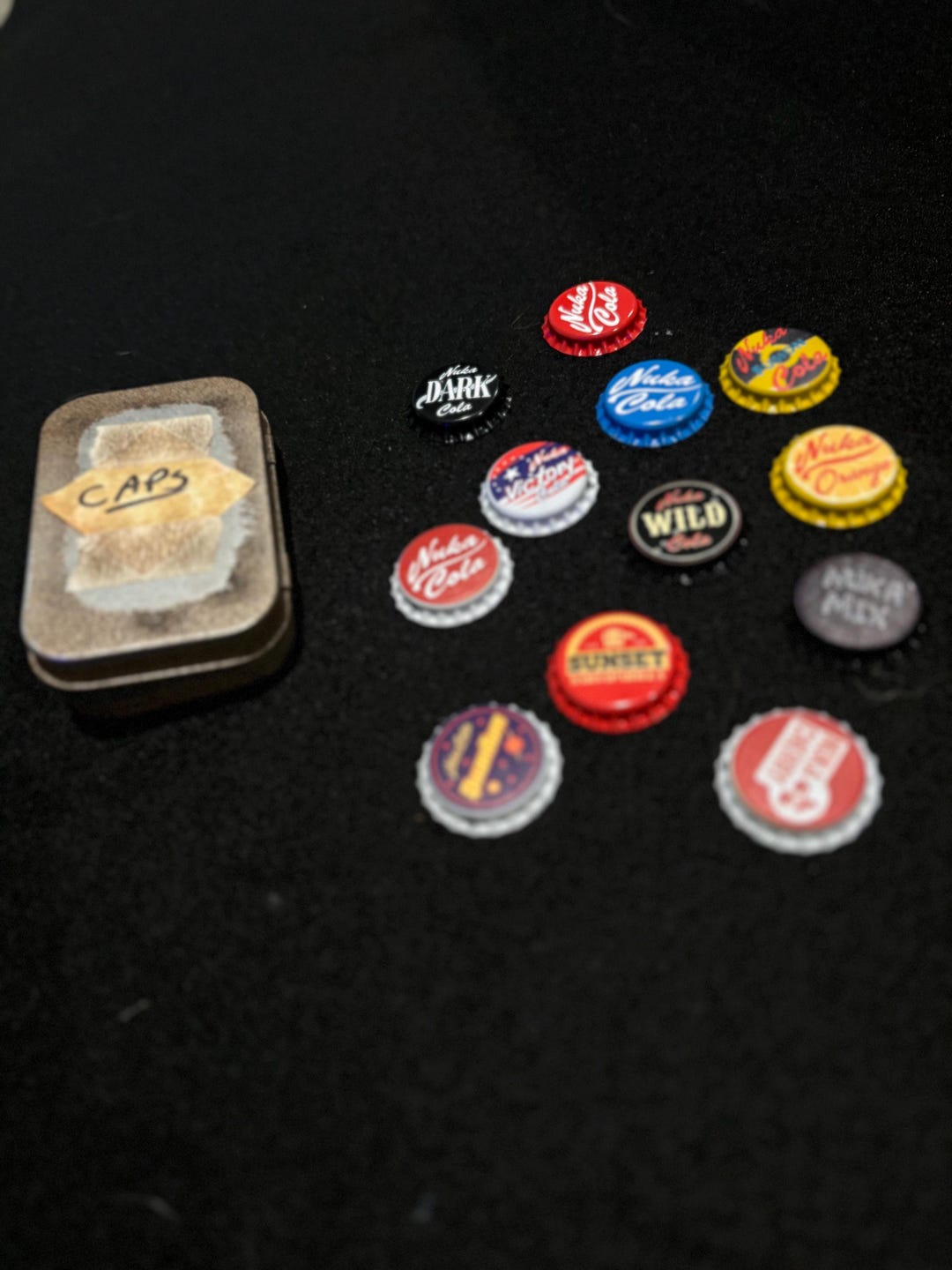 FALLOUT CAP STASH fan Made High Quality - Etsy