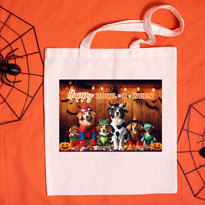 Happy Howl-o-ween PNG - Etsy