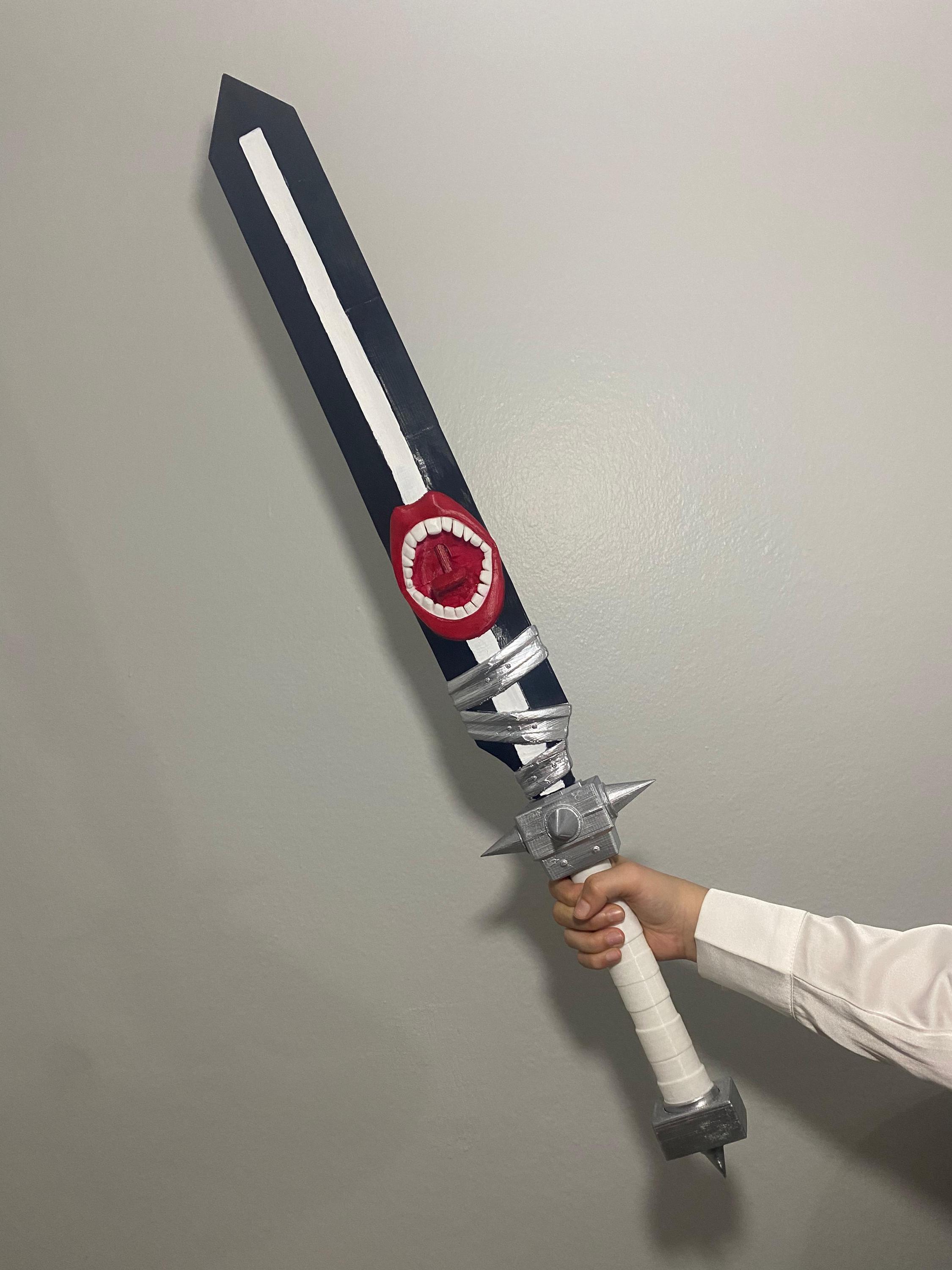 Soul Eater Crona Sword Cosplay 3D Printed Fan Art - Etsy