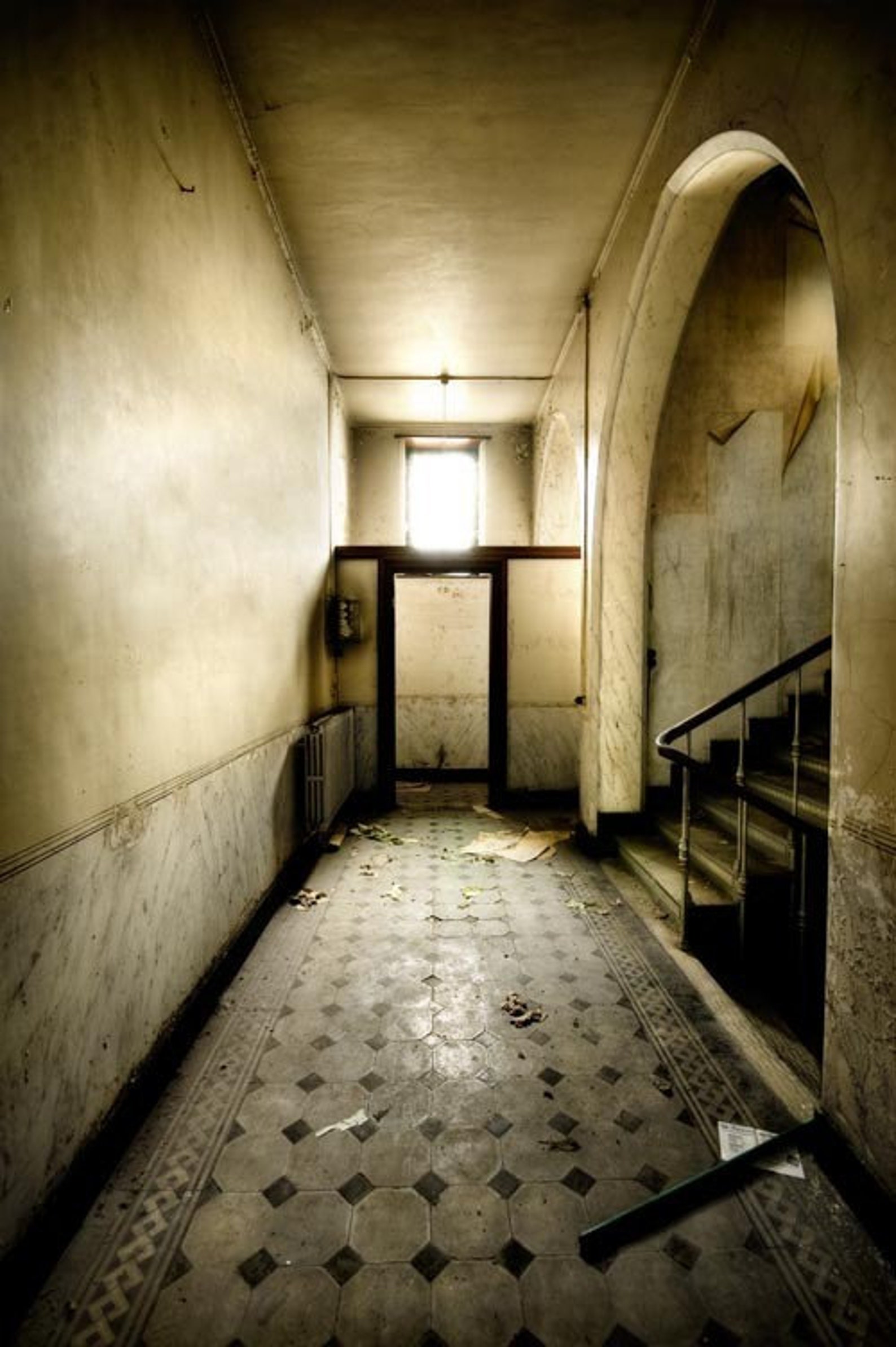 Belgium Neglected Beauty, Fine Art Print, Abandoned School Building ...