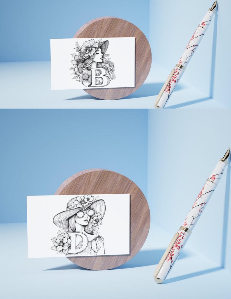 Alphabet Coloring Pages, Grayscale Letters Coloring Pages for Adults ...