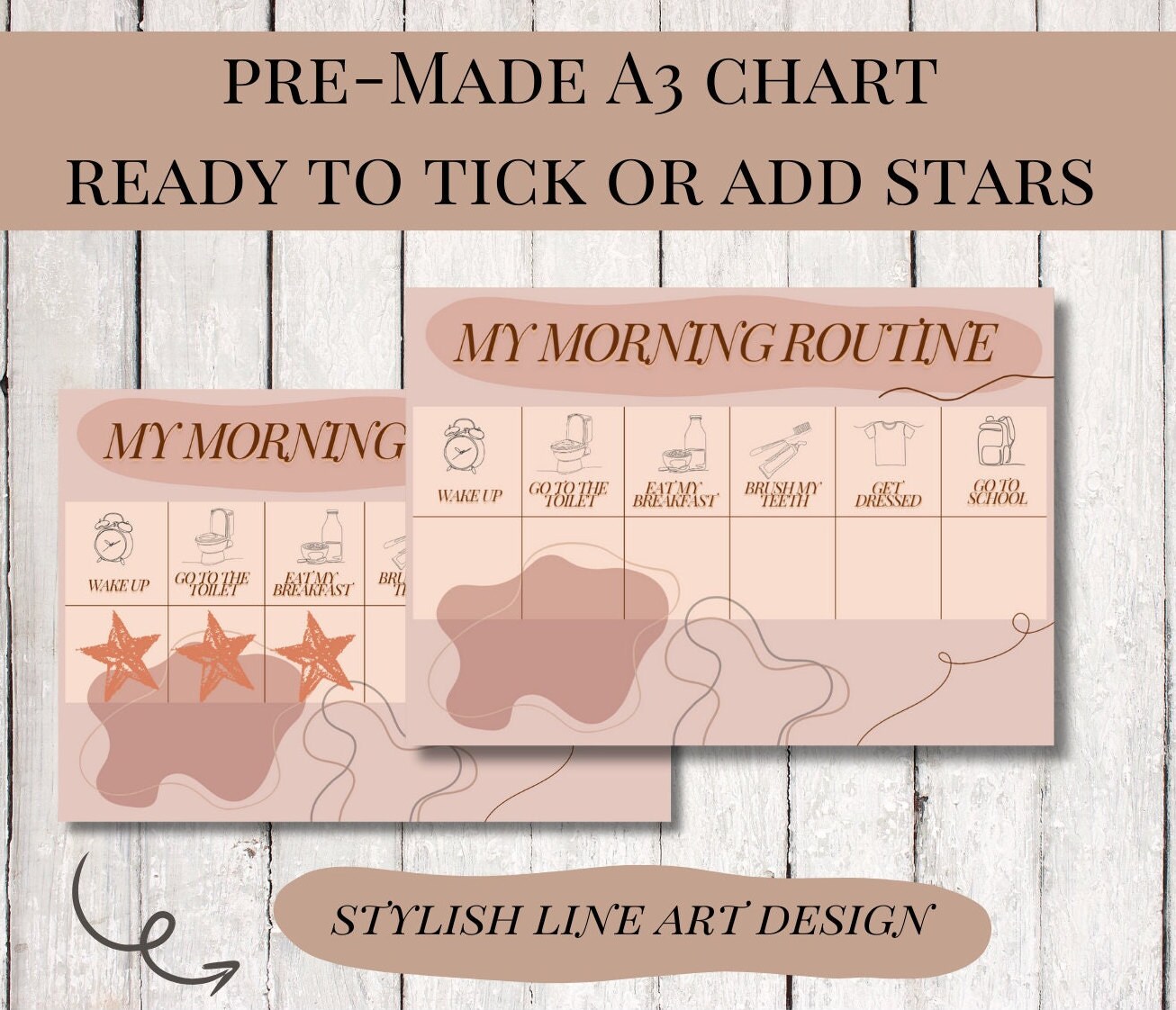 Grown up Morning Chart: Neutral. Resources for Children to ...
