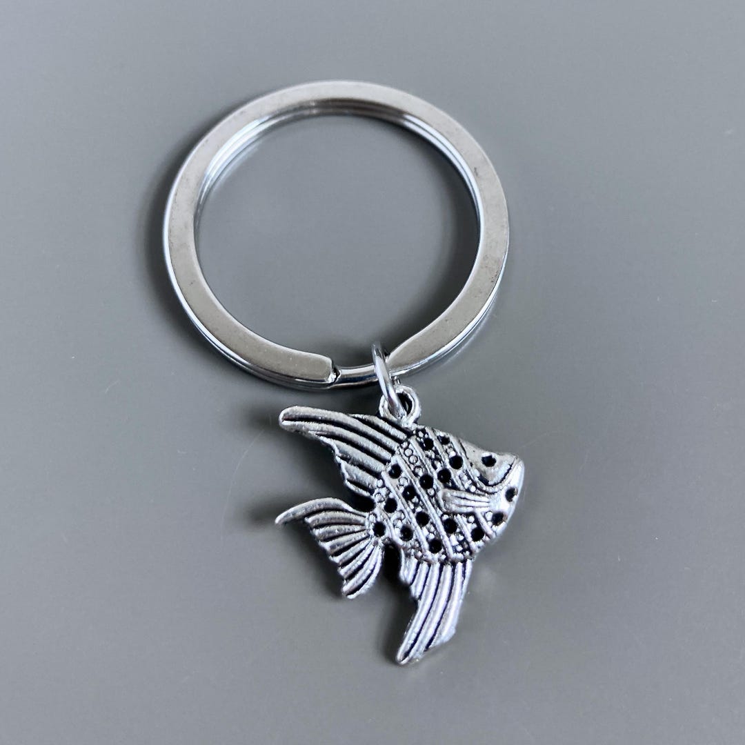 Fish Keychain - Key Ring, Key Chain, Fish Gift, Fisherman Gift, Gift ...