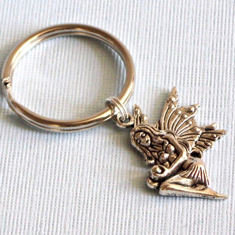 Garden Fairy Keychain Key Ring Key Chain Garden Gift Gift - Etsy