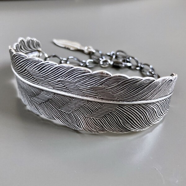 Feather Bracelet - Etsy
