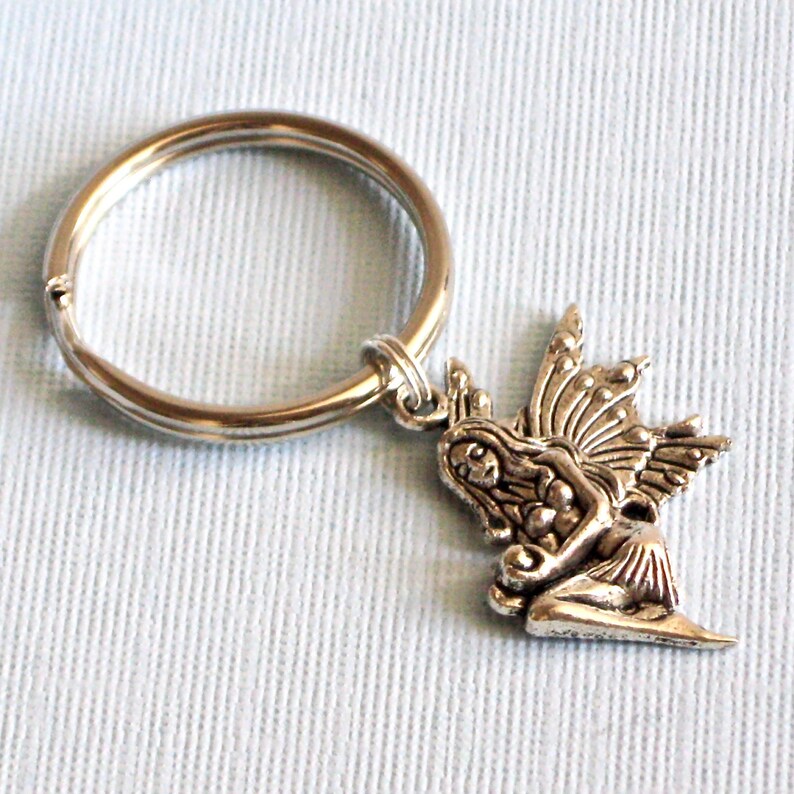 Garden Fairy Keychain Key Ring Key Chain | Etsy
