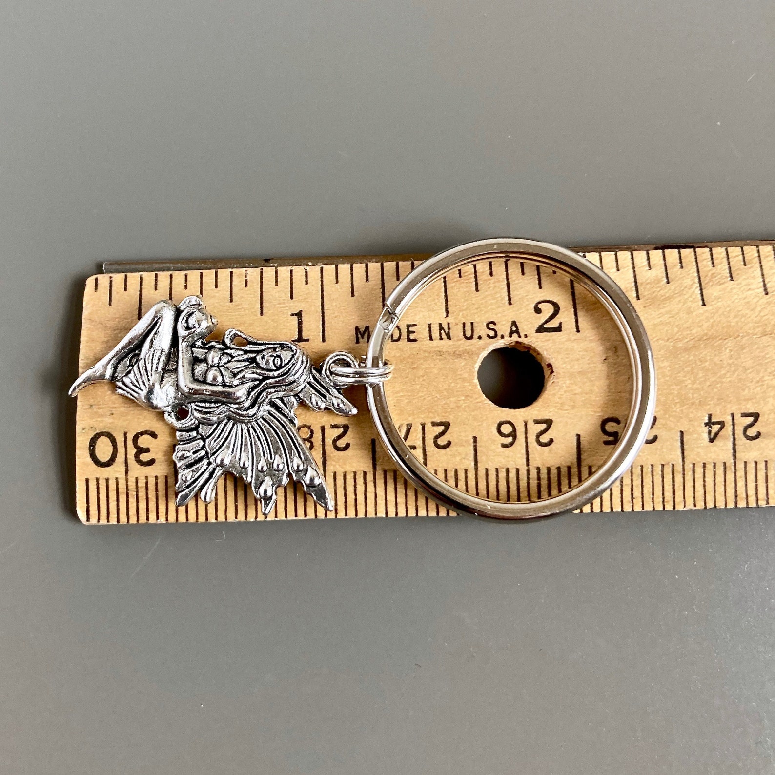 Garden Fairy Keychain Key Ring Key Chain Garden Gift Gift - Etsy