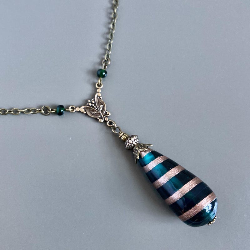 Green Teardrop - Etsy