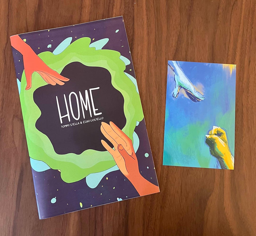 Home (comic Book + Art Print) - Etsy
