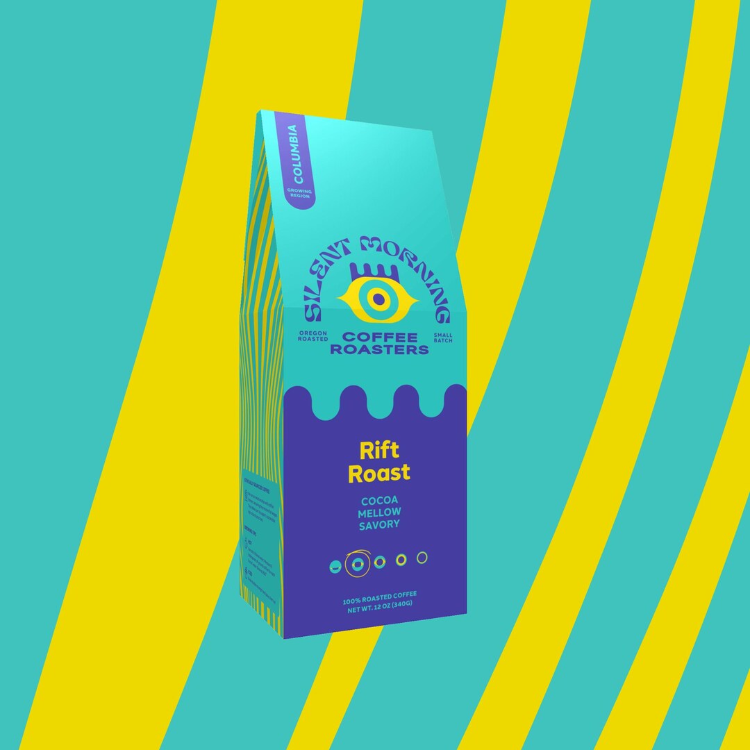 Rift Roast Coffee Box 12oz Single Origin Colombia Mellow & Savory Cocoa ...