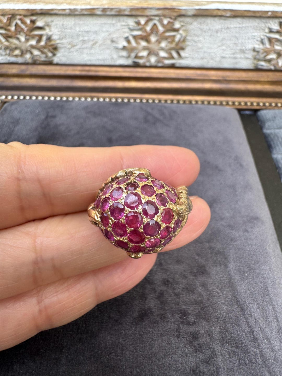 14k Gold Ruby Ring - Etsy