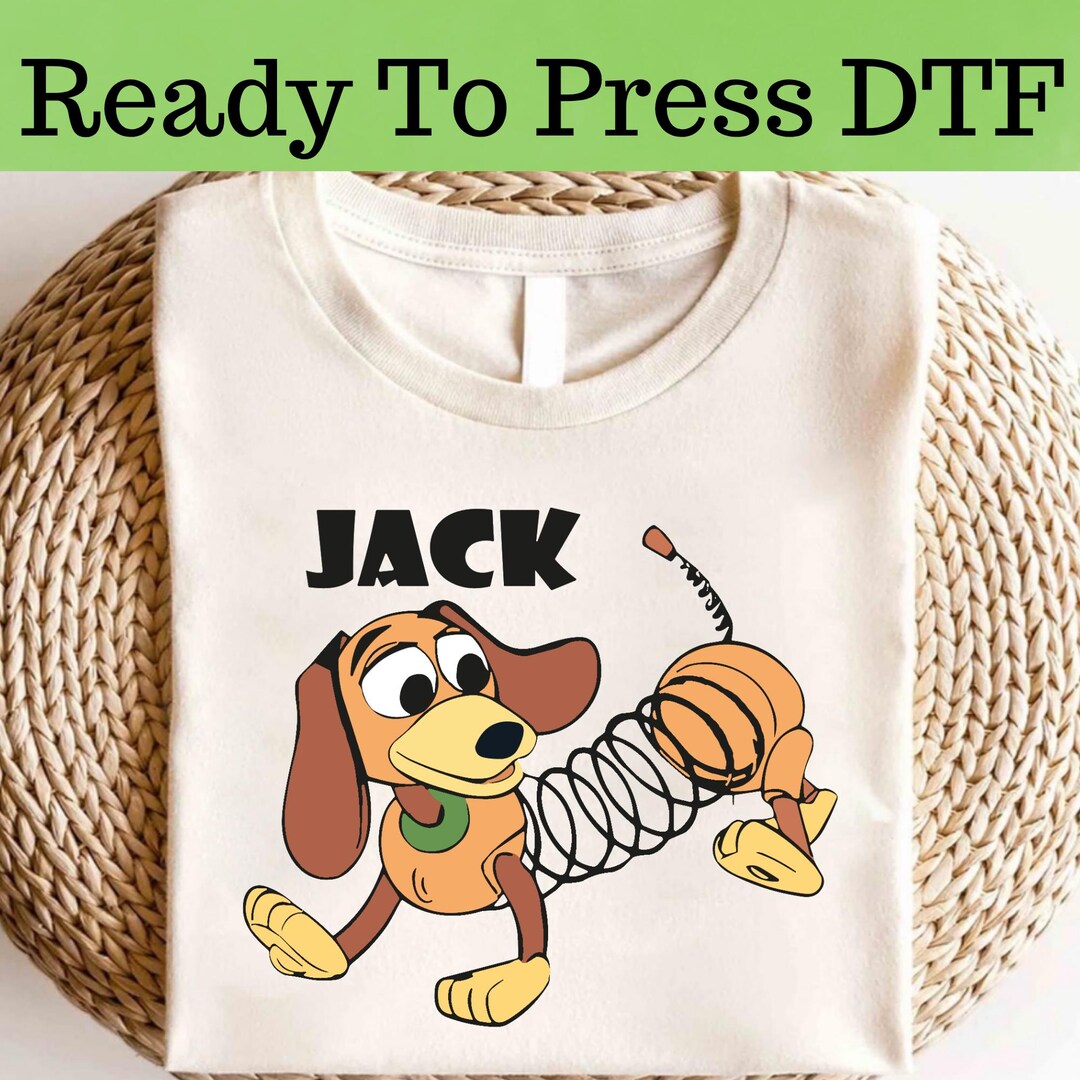 Toy Story Slinky Dog Custom DTF, Toy Story Slinky Dog DTF Transfer ...