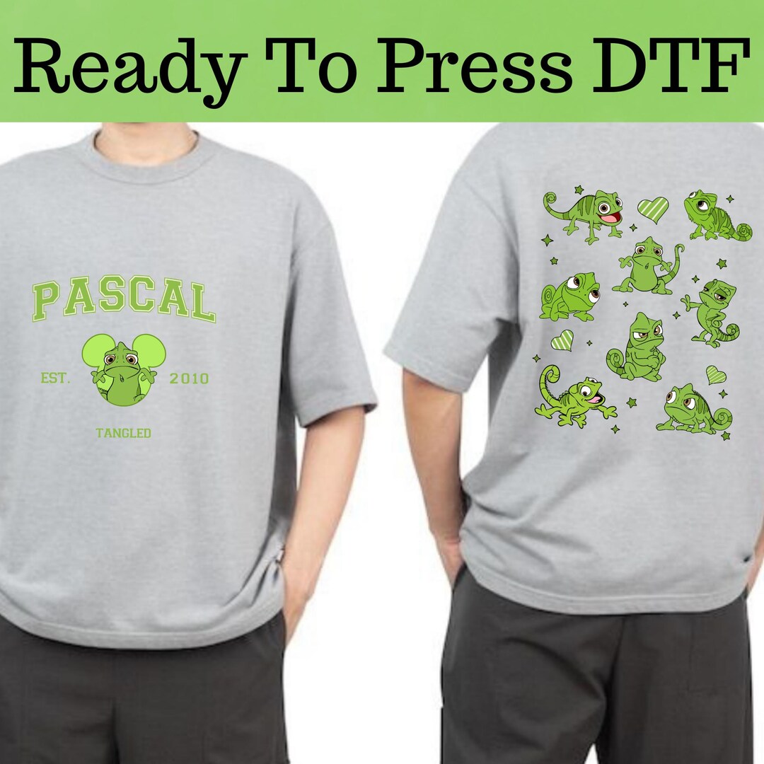 Disney Pascal With Mickey Balloon DTF, Disney Pascal DTF Transfer ...