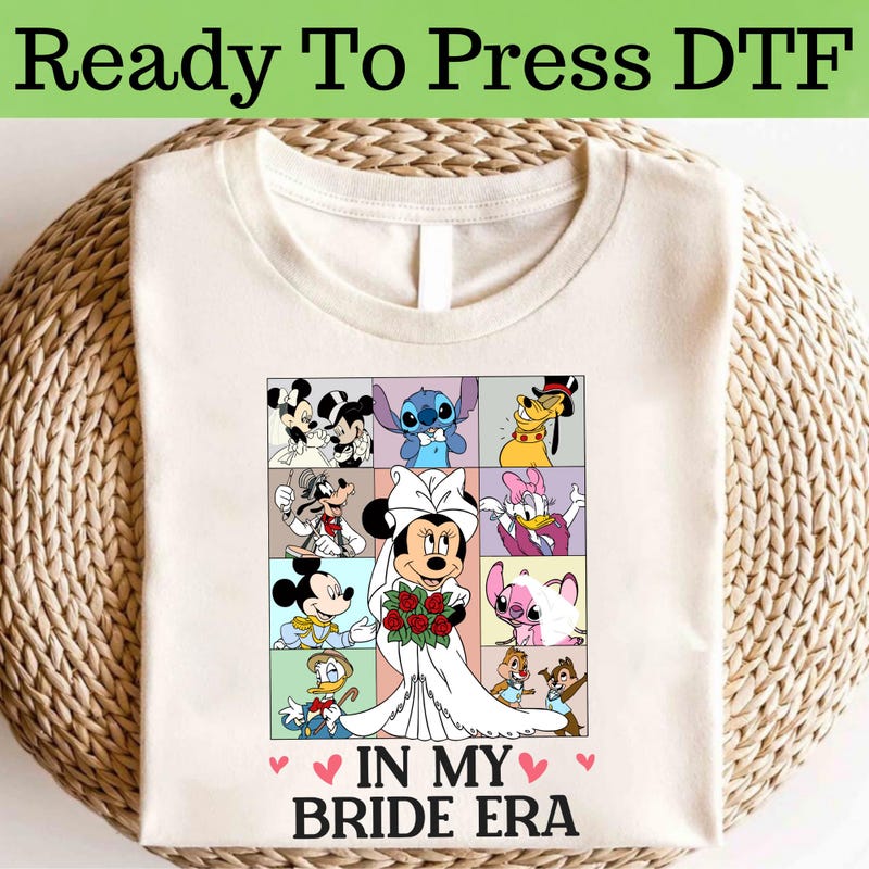 Minnie Mouse Bride - Etsy