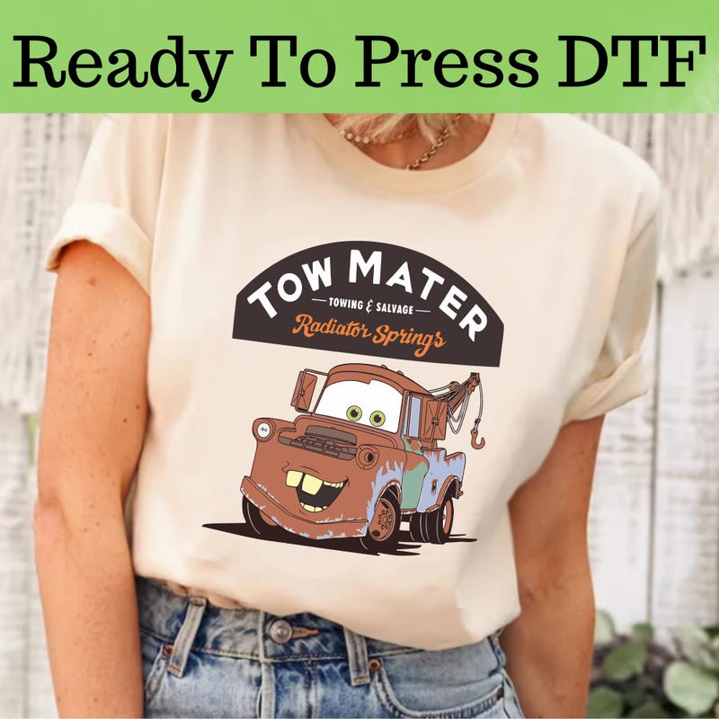 Tow Mater Shirt - Etsy