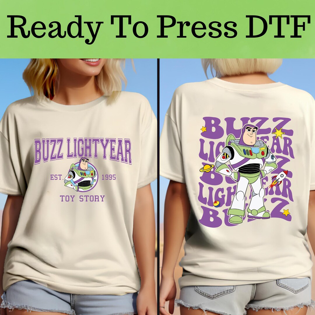 Disney Toy Story Buzz Lightyear DTF, Toy Story Buzz and Woody DTF ...