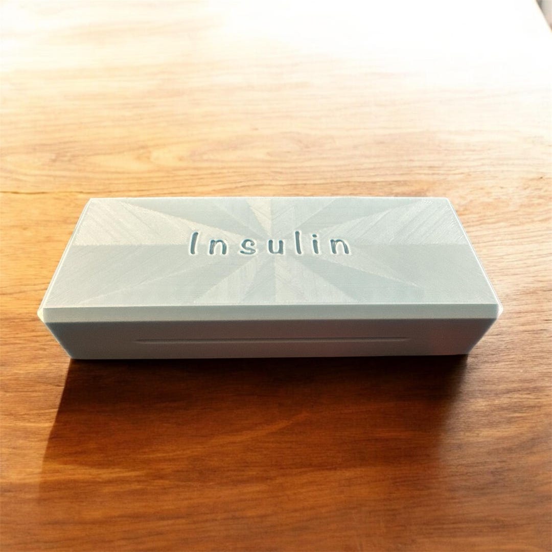 Insulin/ozempic Double Pen Travel Case - Magnetically Closing - Durable ...