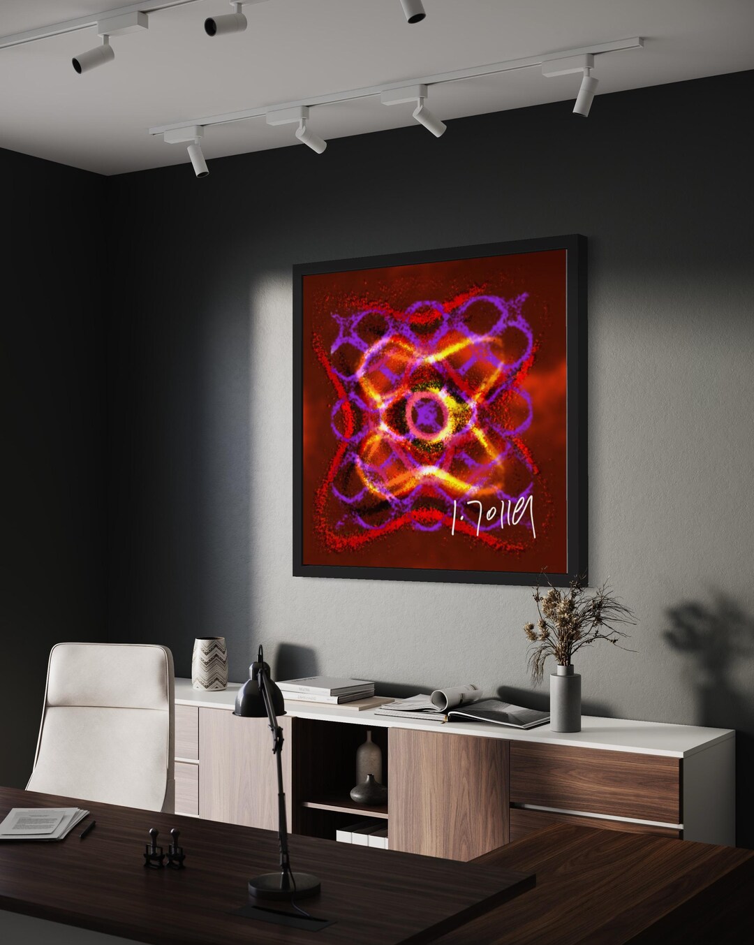Multi-love - Unknown Mortal Orchestra Song Inspired Art Print, Original ...