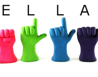 Handmade American Sign Language Sculpture by SignLanguageHands