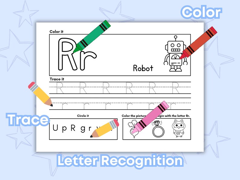 Preschool Alphabet Tracing, Alphabet Coloring Worksheets, Homeschool ...