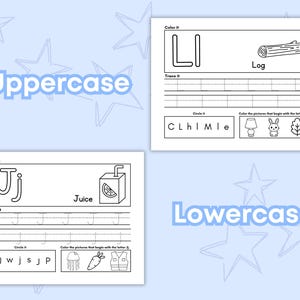 Preschool Alphabet Tracing, Alphabet Coloring Worksheets, Homeschool ...