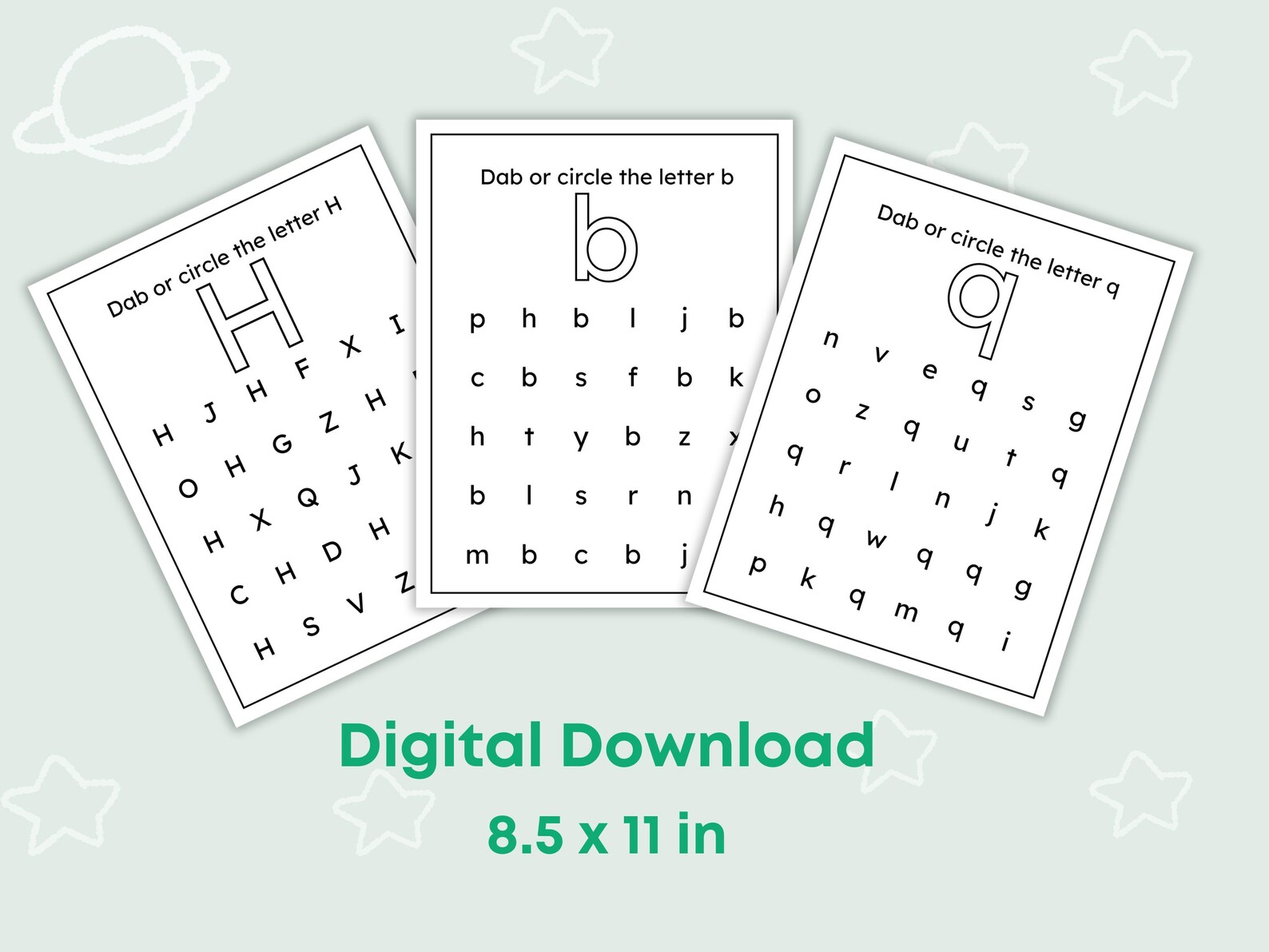 Letter Recognition Worksheets, Alphabet Recognition, Alphabet ...