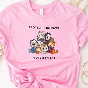 Childless Cat Lady for Kamala, Anti Trump Shirt, Harris Walz Shirt ...