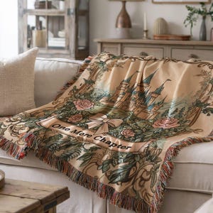 Personalized Medieval Tapestry Messy Coquette Blanket Woven Wall ...